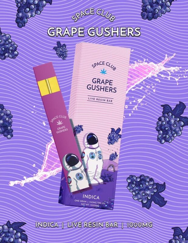 Grape Gushers - Space Club Disposable